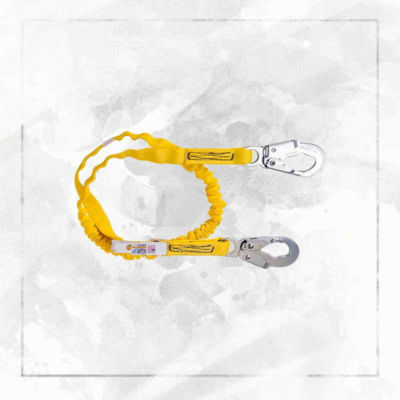 Guardian Fall Protection Lanyards - Shock Absorbing, Stretch, Internal ...