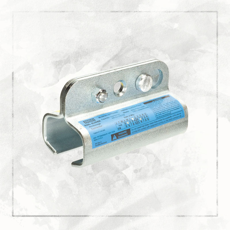 MSA Safety Fall Protection Anchors - Beam Grips, Rail-Slider, Cable Slings