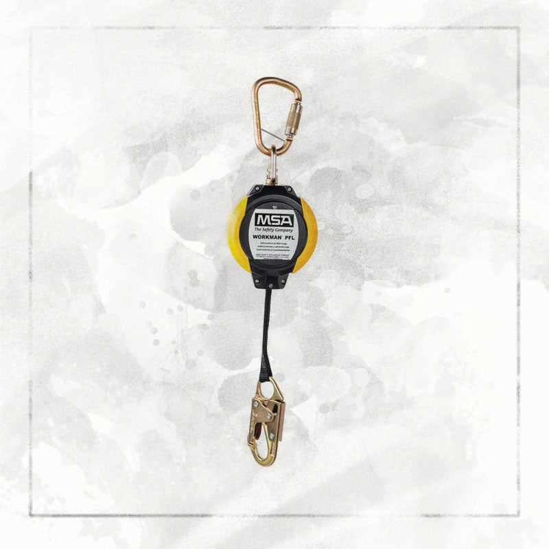 MSA Retractable Lanyards - Latchways, Workman