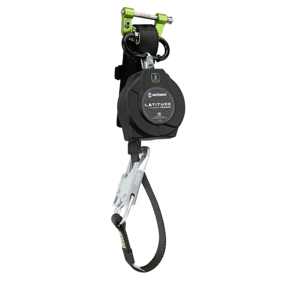 Safewaze Latitude Edge Leading Edge Tie-Back Web Retractable - 8 ft.