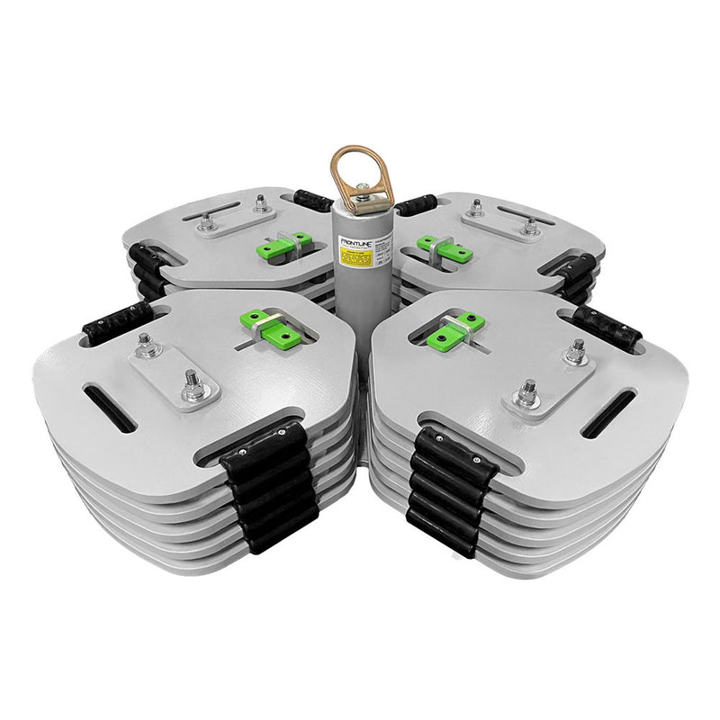 Non-Penetrating Fall Protection Anchors - Counterweight Fall Arrest Systems