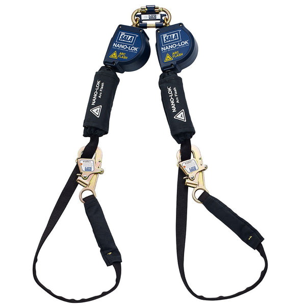 Shock Absorbing Tie Back Lanyards - Fall Arrest Anchor Points
