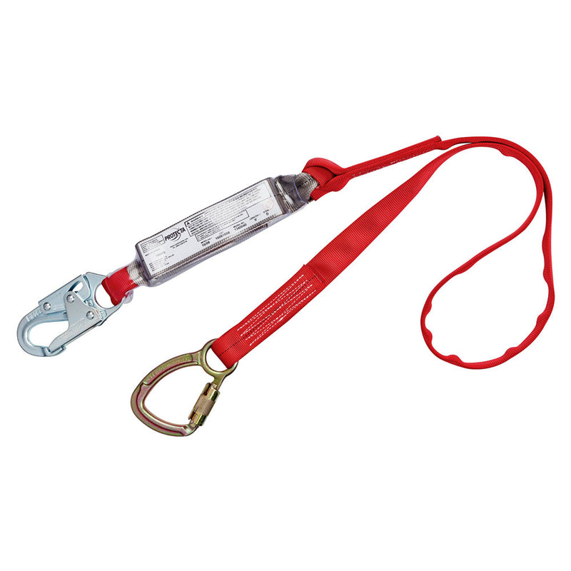 Shock Absorbing Tie Back Lanyards - Fall Arrest Anchor Points