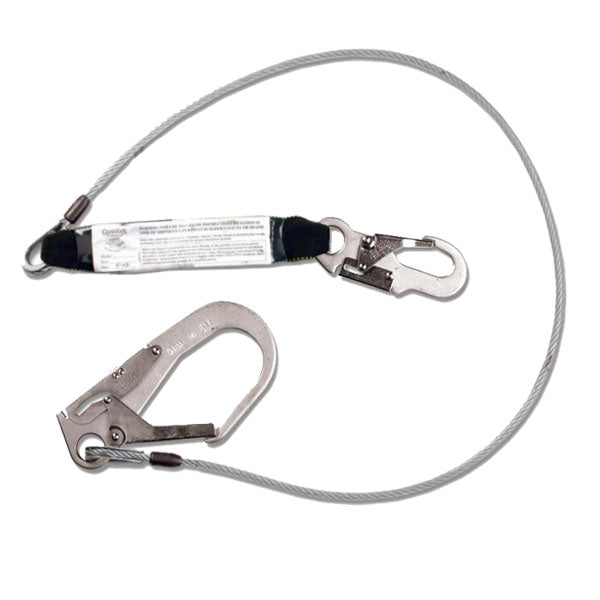 Guardian Cable Shock Lanyard Rebar Hooks - 6 ft. - 01242